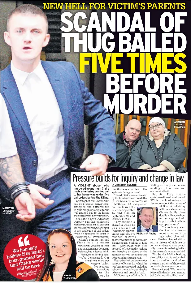 SCANDAL OF THUG BAILED FIVE TIMES BEFORE MURDER - PressReader