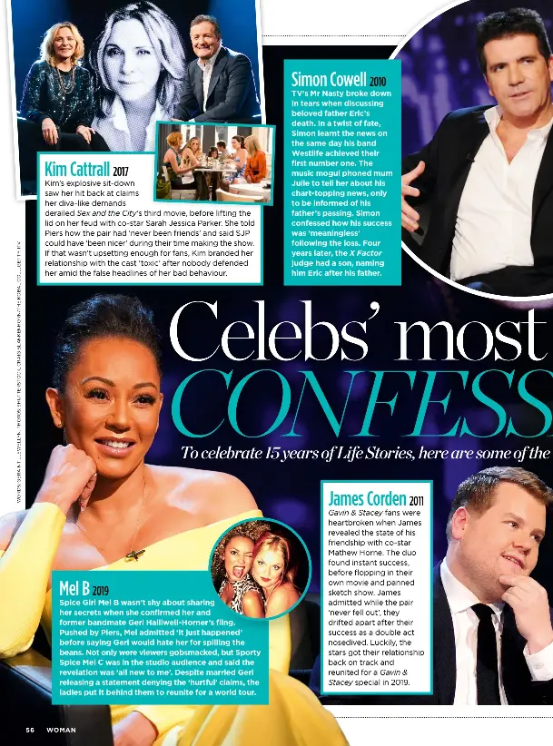 Celebs’ most candid CONFESSION­S - PressReader