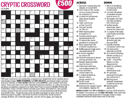 CRYPTIC CROSSWORD - PressReader