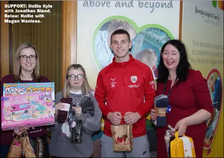 Selfless Hollie spreads the Christmas cheer... - PressReader