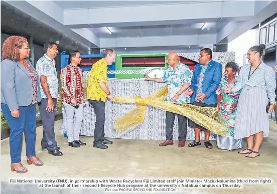 University joins recycling program - PressReader