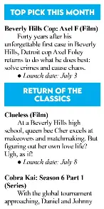 TITLES TO STREAM THIS JULY ON NETFLIX - PressReader