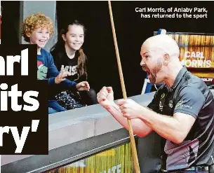 Hull’s pool star Carl ‘Houdini’ Morris hits ‘shot of the century ...