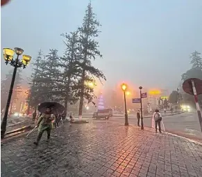 The foggy mountain - PressReader