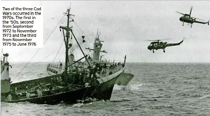 Author is appealing for your memories of Cod Wars - PressReader