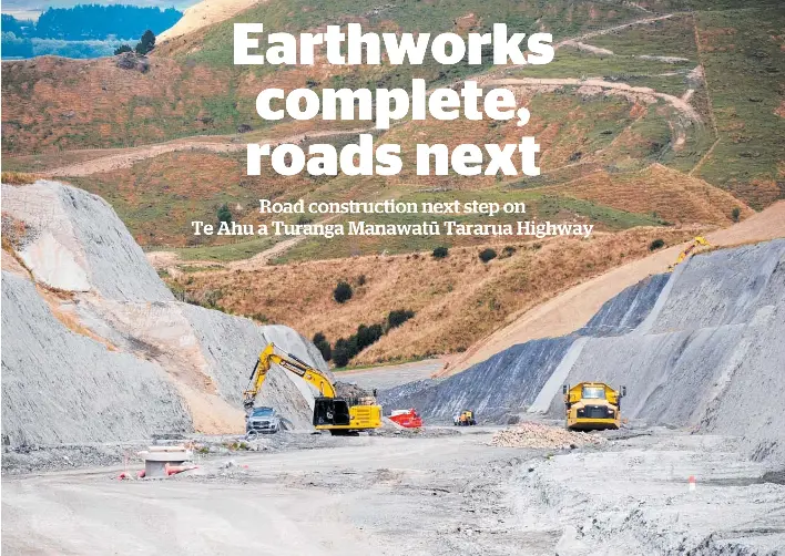 Earthworks complete, roads next - PressReader