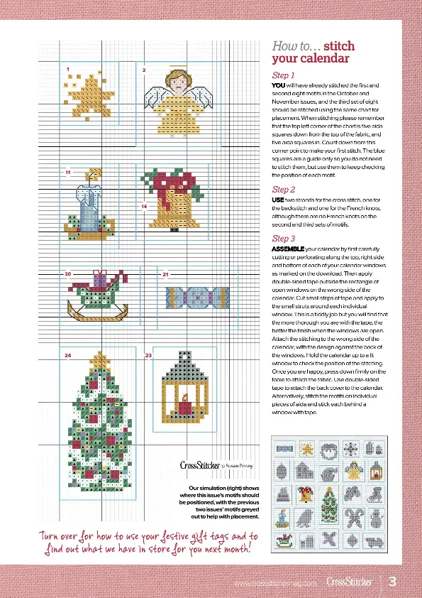 How to… stitch your calendar - PressReader