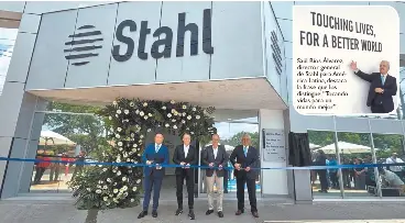 Stahl líder mundial en recubrimie­ntos - PressReader