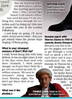 MAKING PLANS FOR NIGEL - PressReader