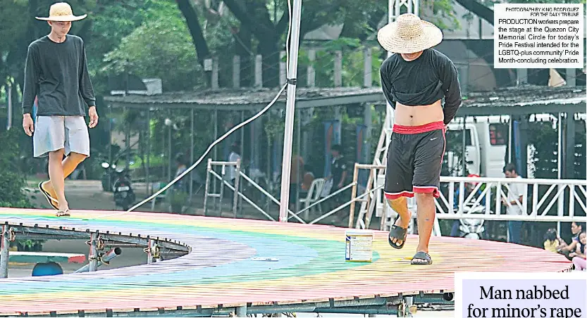 Transgende­r cop securing QC Pride Festival - PressReader