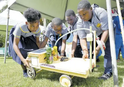 Student innovators tackle real-life challenges at science fair - PressReader
