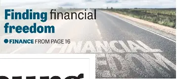 Finding financial freedom - PressReader