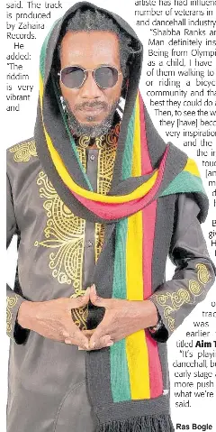 Ras Bogle teams with Danny English on ‘Dance’ - PressReader