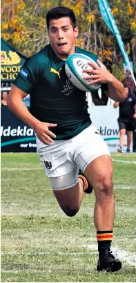 Jonker to captain Sharks Craven Week team - PressReader