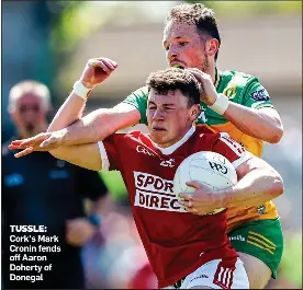 Cork pop the Donegal bubble with a late rally - PressReader