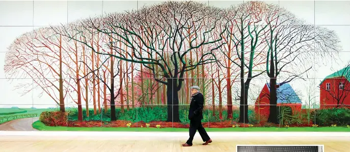 An indelible mark on David Hockney’s oeuvre - PressReader