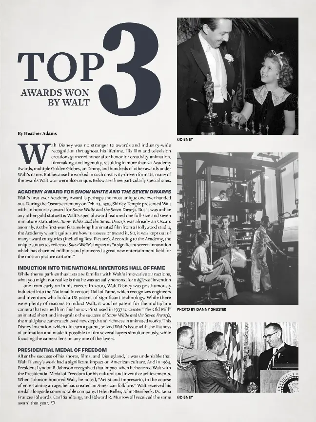 AWARDS WON BY WALT - PressReader