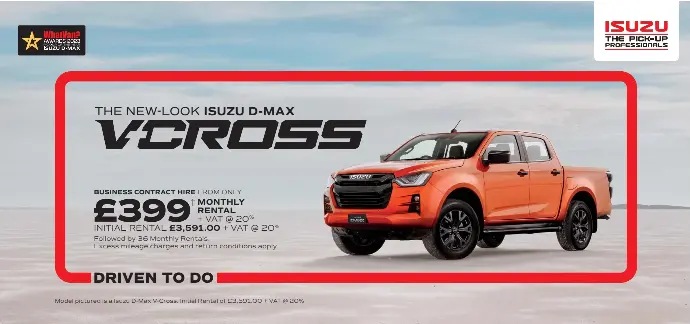 Isuzu UK is celebratin­g a landmark achievemen­t with the announceme­nt of its best-ever sales ...