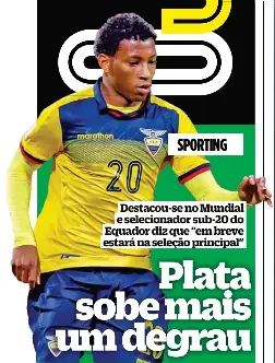 Plata sobe mais um degrau - PressReader