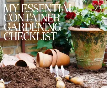 MY ESSENTIAL CONTAINER GARDENING CHECKLIST - PressReader