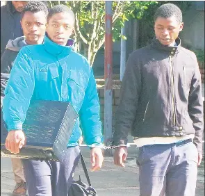 Three arrested for E9 313 property theft - PressReader