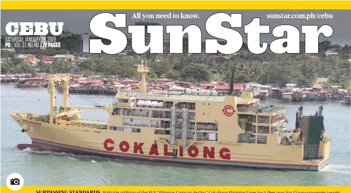 COKALIONG SHIPPING LAUNCHES 13TH VESSEL - PressReader