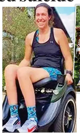 Top rider’s despair over spinal injury ‘led to her assisted suicide’ at ...