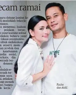 Fasha, Aidil pilih berdiam aksi manja dikecam ramai - PressReader
