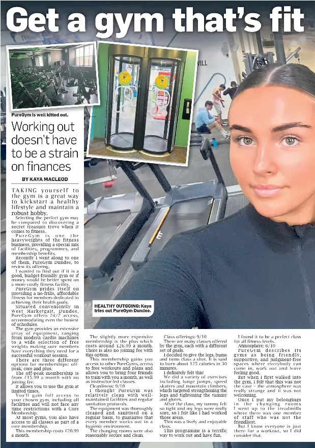 Get a gym that’s fit - PressReader