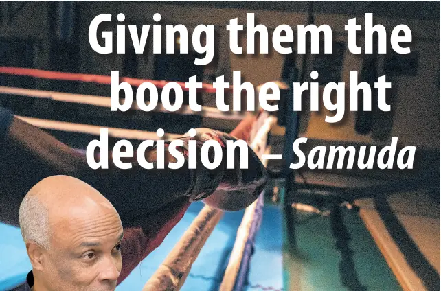 Giving them the boot the right decision – Samuda - PressReader