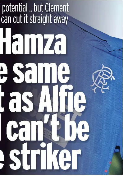I hope Hamza has the same impact as Alfie but kid can’t be a Mane striker - PressReader