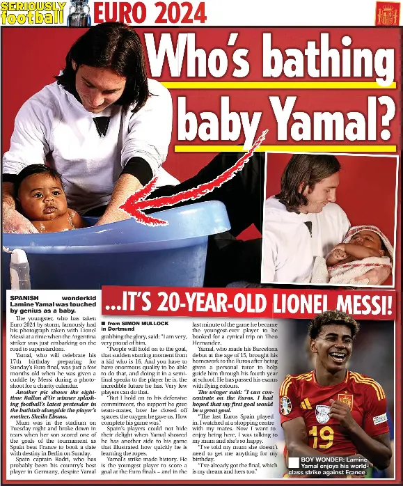 Who’s bathing baby Yamal? - PressReader