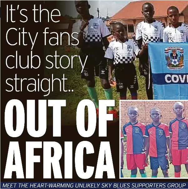 It’s the City fans club story straight.. OUT OF AFRICA - PressReader