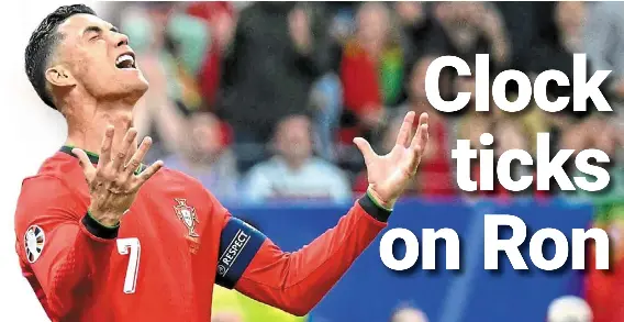 Clock ticks on Ron - PressReader