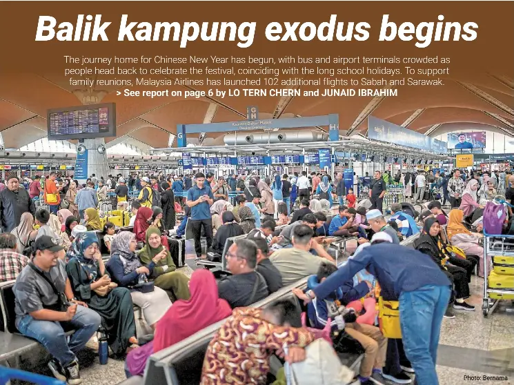 Balik kampung exodus begins - PressReader