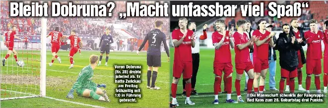 Bleibt Dobruna? „Macht unfassbar viel Spaß“ - PressReader