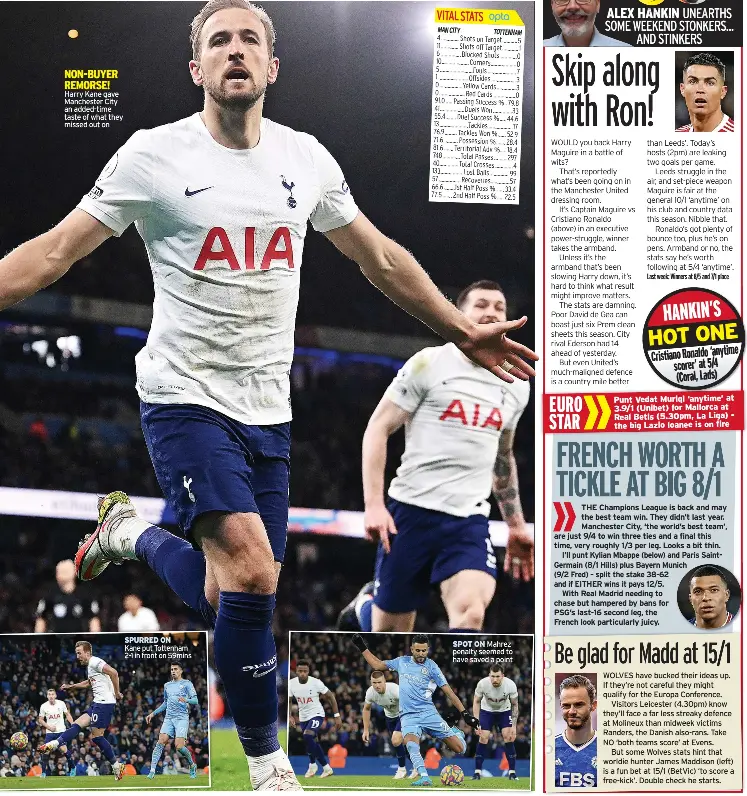 KANE GIVES PEP A SPANK - PressReader