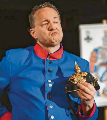Florian Burkhardt will als Kabarettis­t durchstart­en | Neu-Ulmer ...