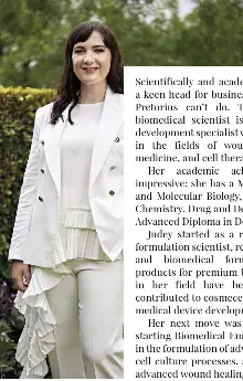 DR JUDEY PRETORIUS - PressReader