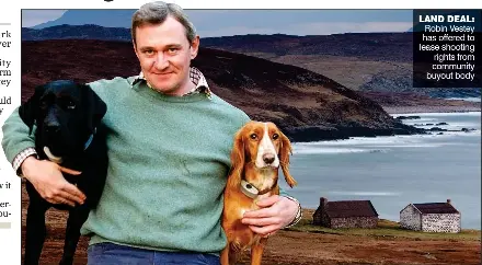 Community buyout could be saved from ruin...by landowner - PressReader