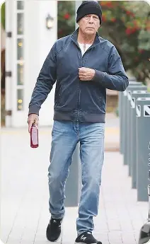 Bruce Willis diagnostic­ado com demência - PressReader