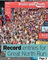 Record entries for Great North Run - PressReader