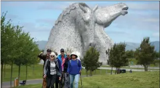 A landmark walk with plenty of sights to enjoy ... and art too ...