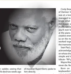 Ibo Cooper's passing ‘a sad day’ - PressReader