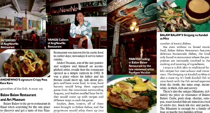 Food and art–what Rizal Province has to offer - PressReader