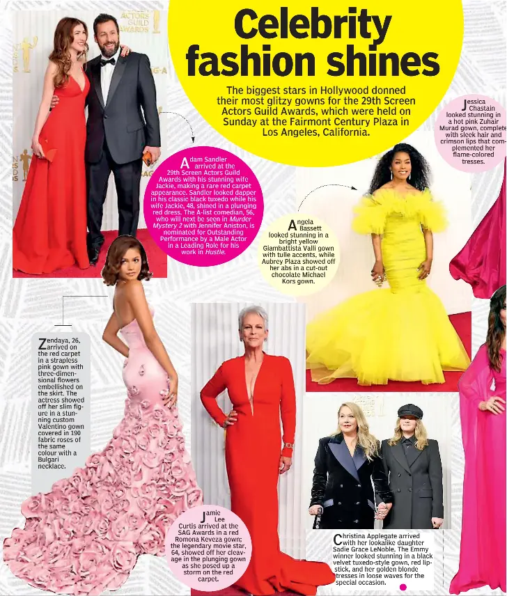 Celebrity fashion shines - PressReader