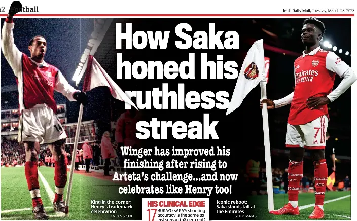 How Saka honed his ruthless streak - PressReader
