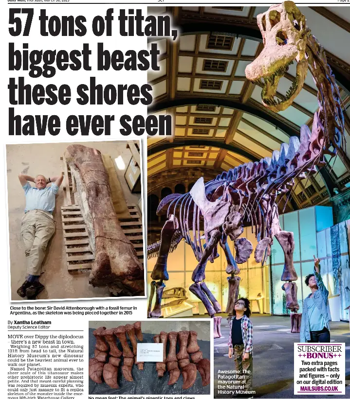 57 tons of titan, biggest beast these shores have ever seen - PressReader