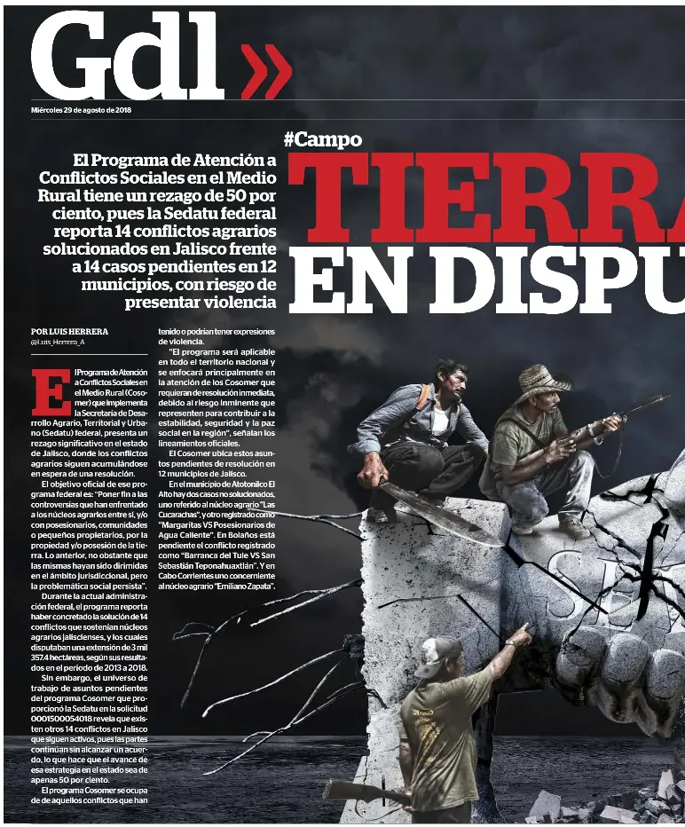 TIERRAS EN DISPUTA - PressReader