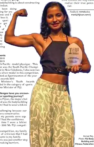 Champion Raj Strives Through Barriers - PressReader